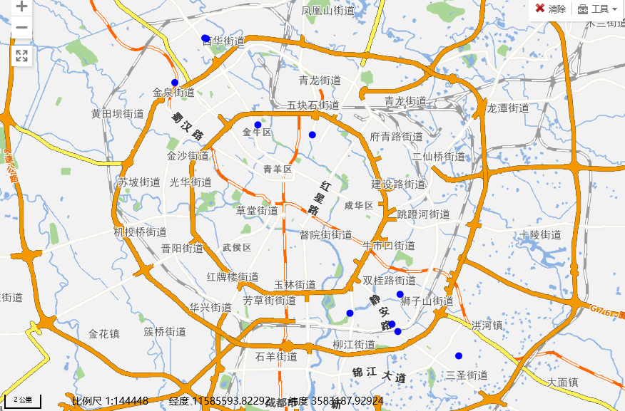 给地图上的标注点加上popup弹框 - SuperMap技术问答社区
